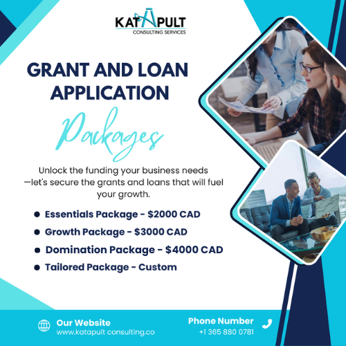 Grant and Loan Application Packages - Katapult Consulting Services